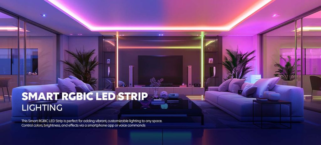 Smart RGBIC LED Strip – Outsmart