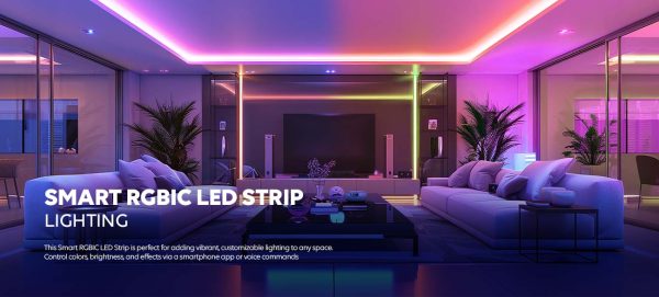 Smart RGBIC LED Strip – Outsmart